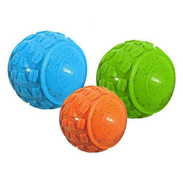 Cycle Dog High Roller Dog Ball - tough, with an air squeak – Louis and ...